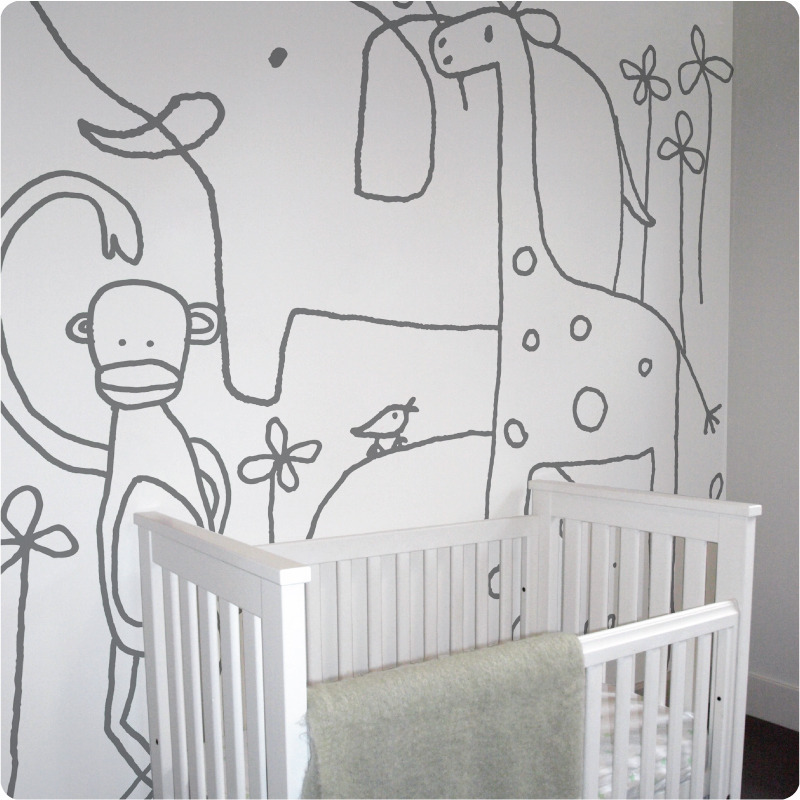 Zoo Mural - Buy Online Or Call (03) 8774 2139