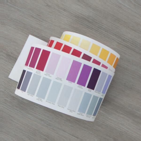 Colour Chart Sample - Buy Online Or Call (03) 8774 2139